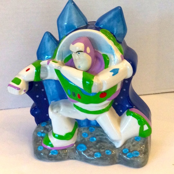 Disney/Pixar | Toys | Disneypixar Buzz Lightyear Toy Story Bank Enesco ...